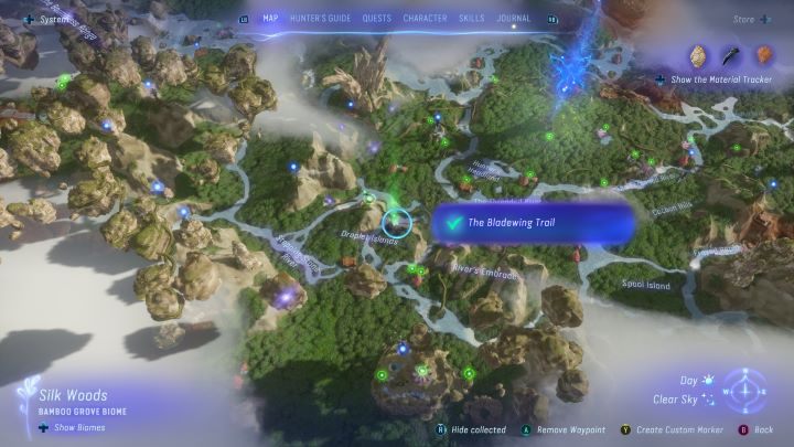 Avatar Frontiers of Pandora: All Bladewing Trails - gamepressure.com