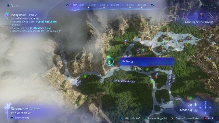 Avatar Frontiers of Pandora: All Bellsprigs - Kinglor Forest ...