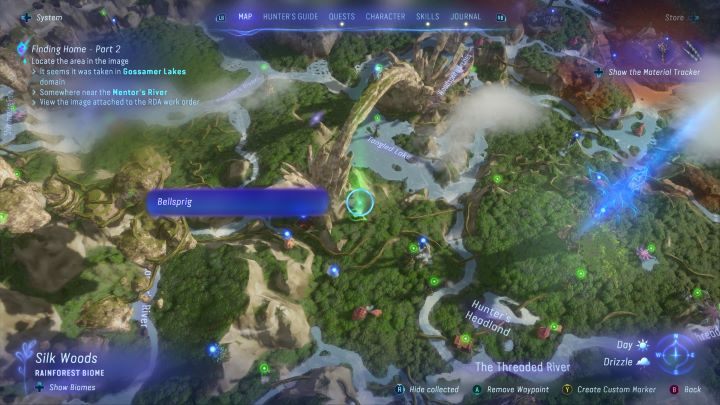 Avatar Frontiers of Pandora: All Bellsprigs - Kinglor Forest ...