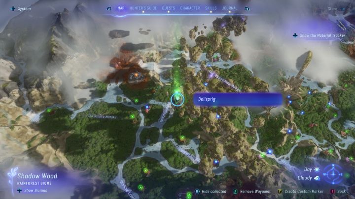 Avatar Frontiers of Pandora: All Bellsprigs - Kinglor Forest - gamepressure.com