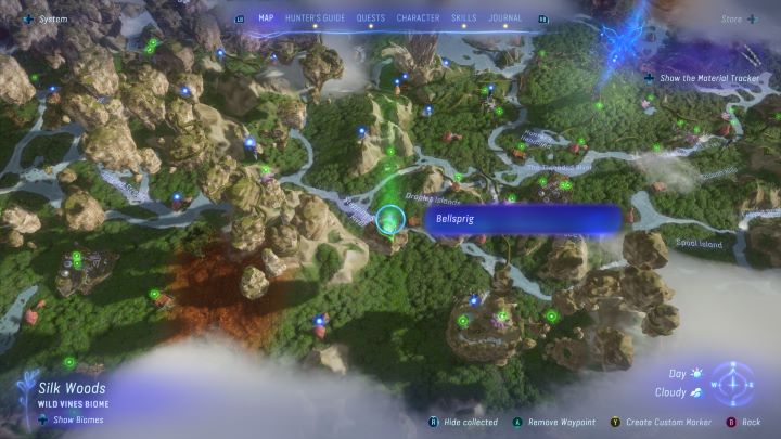 Avatar Frontiers of Pandora: All Bellsprigs - Kinglor Forest ...