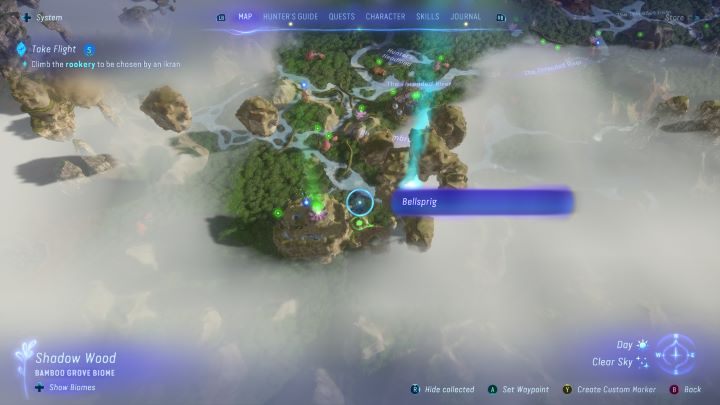 Avatar Frontiers of Pandora: All Bellsprigs - Kinglor Forest - gamepressure.com