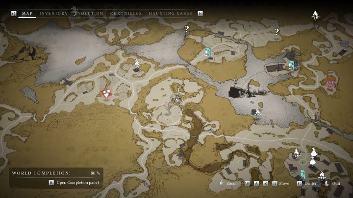 Banishers Ghosts of New Eden: All Treasure maps - gamepressure.com