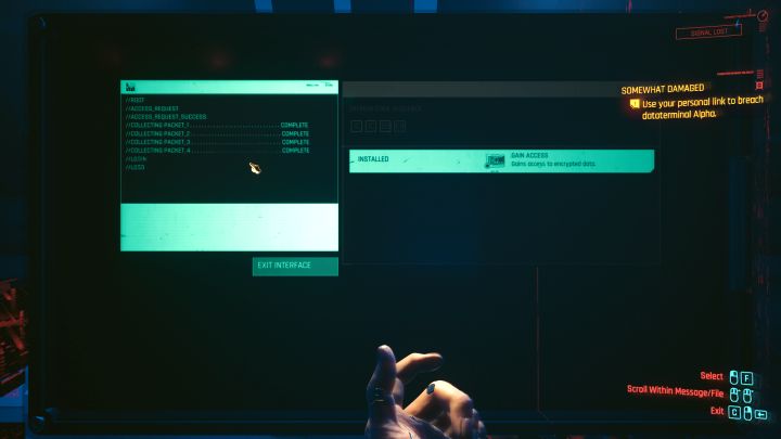 Cyberpunk Phantom Liberty: Somewhat Damaged - walkthrough ...