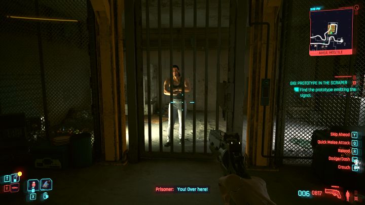 Cyberpunk Phantom Liberty: Gig: Prototype in the Scraper - walkthrough ...