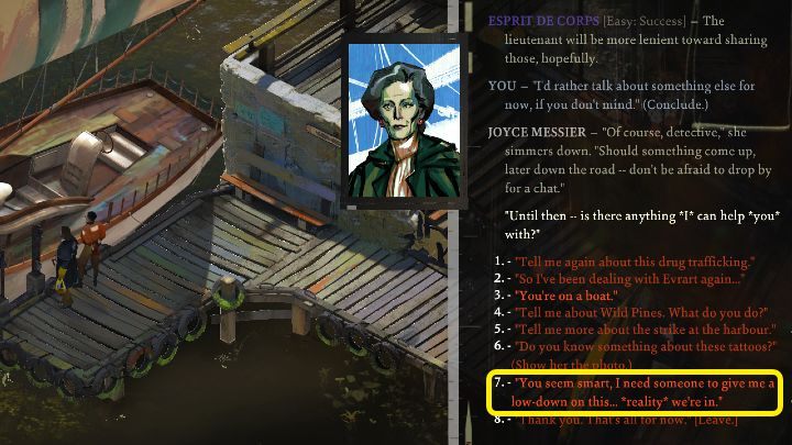 Disco Elysium: Get a reality lowdown - walkthrough | gamepressure.com