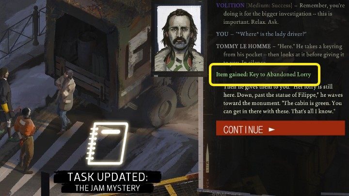 Disco Elysium: The Jam Mystery - walkthrough | gamepressure.com