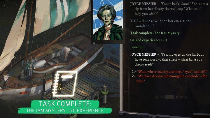 Disco Elysium: The Jam Mystery - walkthrough | gamepressure.com