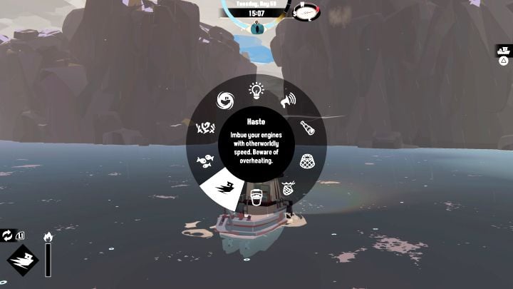 Dredge: How to avoid the Gale Cliffs monster? - gamepressure.com