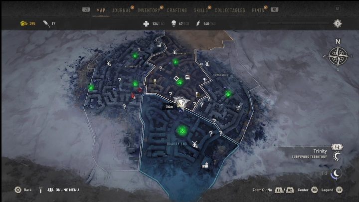 Dying Light 2: Inhibitors (Quarry End) - list of all - gamepressure.com