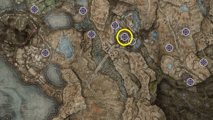 Shadow of the Erdtree: All Talismans map - gamepressure.com