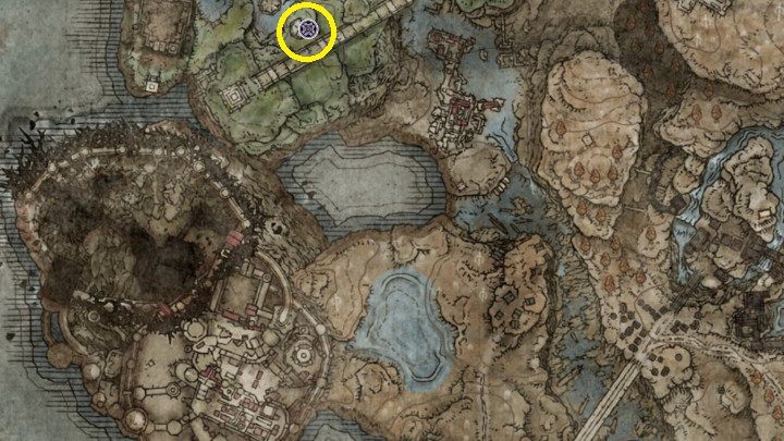 Shadow of the Erdtree: All Talismans map - gamepressure.com