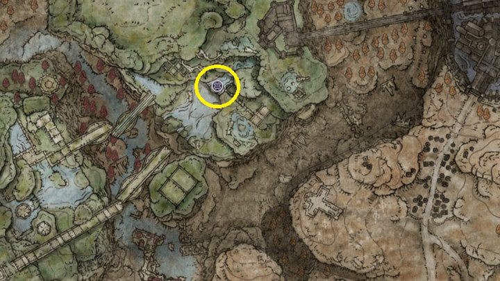 Shadow of the Erdtree: All Talismans map - gamepressure.com