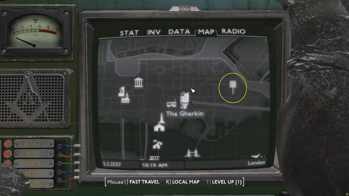 Fallout London: Where to find Lazarus? - gamepressure.com