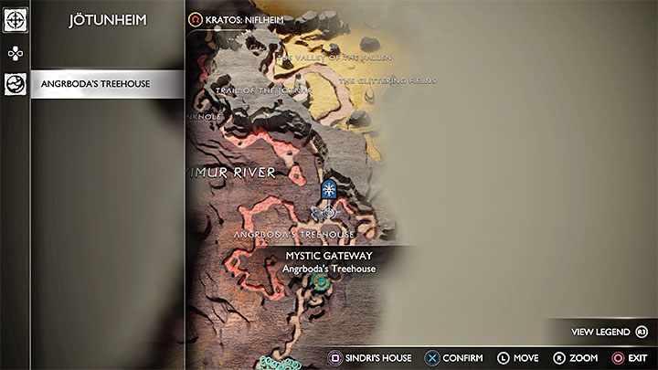 God of War Ragnarok: Interactive map - Jotunheim | gamepressure.com
