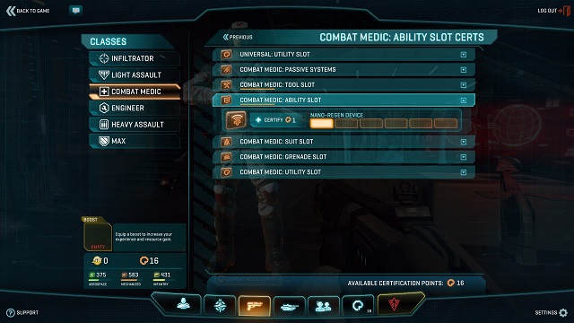 PlanetSide 2: Character development - gamepressure.com