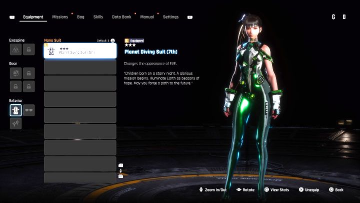 Stellar Blade: All EVE costumes map - gamepressure.com